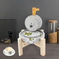 Stone Grain Mill, Natural Granite Handmade Stone Mill Grinding Tool ...