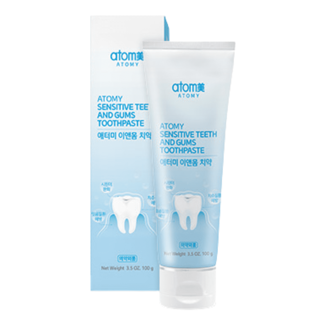 Pasta Dental Atomy para Dientes y Encías Sensibles 100g | Bodega ...