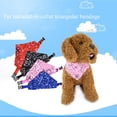 Adjustable Pet Bandanas Dog Collar Accessories Washable Puppy Scarf ...