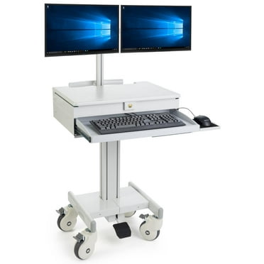 Stand Steady Medical Computer Cart for All-in-One Computers | Height ...