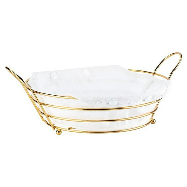 Cesta de Pan de Hierro Cesta para Cosechar Cesta para Servir Pan Cesta ...