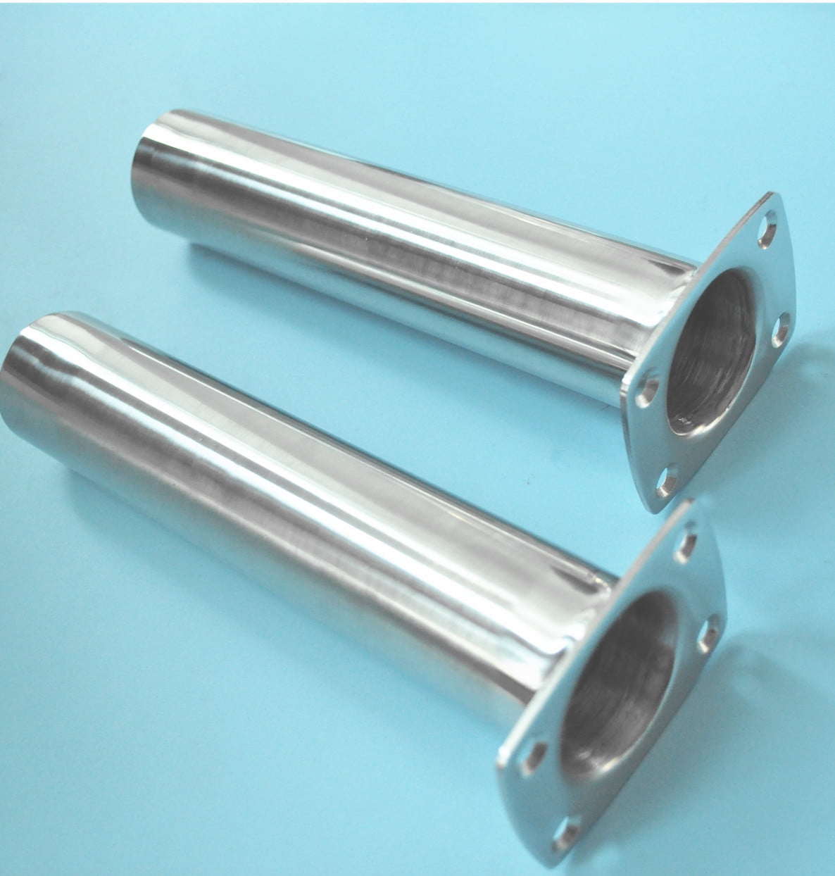 Marinebaby 2PCS Stainless Steel Flush Mount 90 Degree Fishing Rod ...