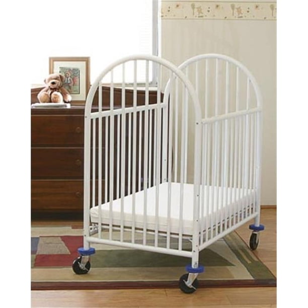 L A BABY 990 deluxe compact commercial grade crib with new features- 3 ...