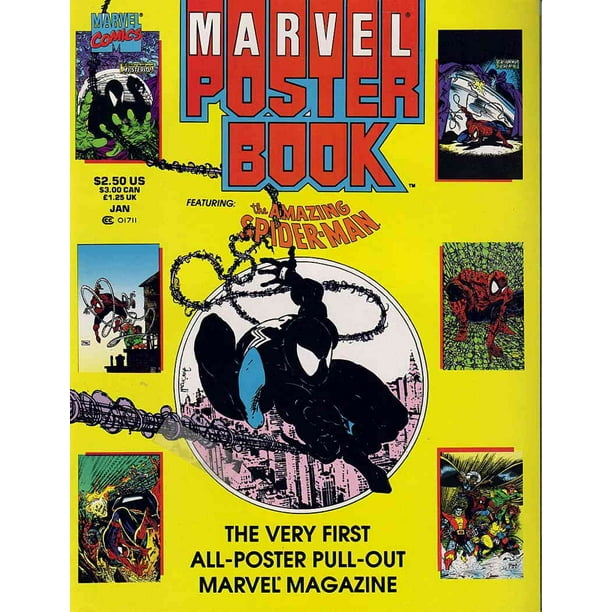 Marvel Poster Book #1 VF ; Marvel Comic Book - Walmart.com