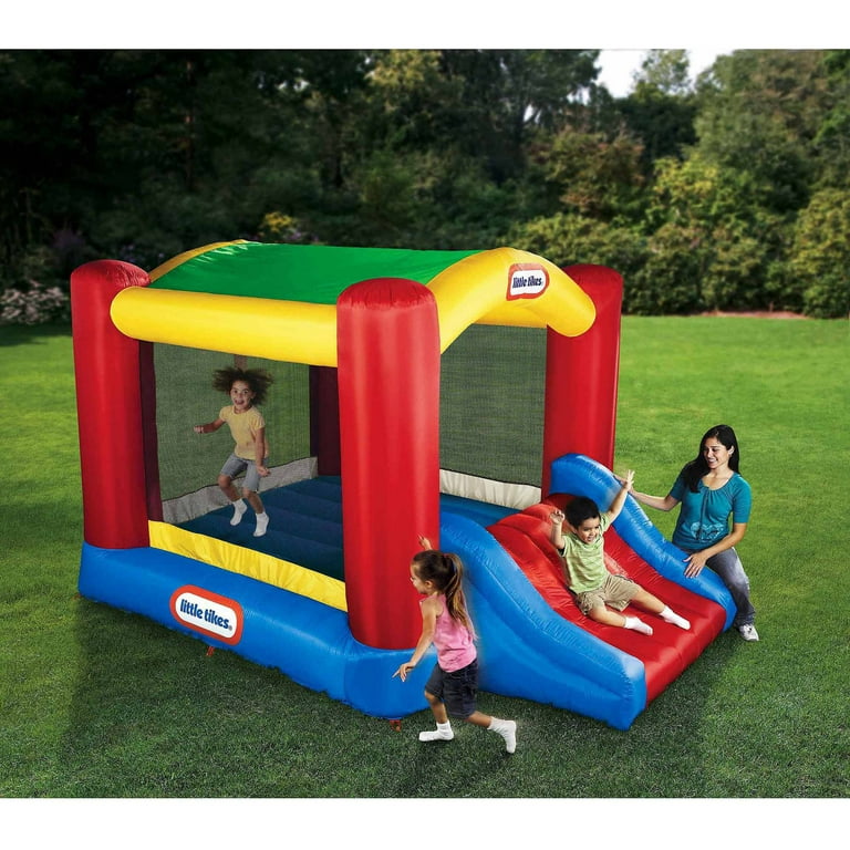 Little tikes shady jump n slide bouncer store