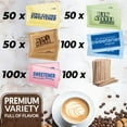 Sweetener and Sugar Packets DEF29 for Coffee Variety Pack - 450 ...