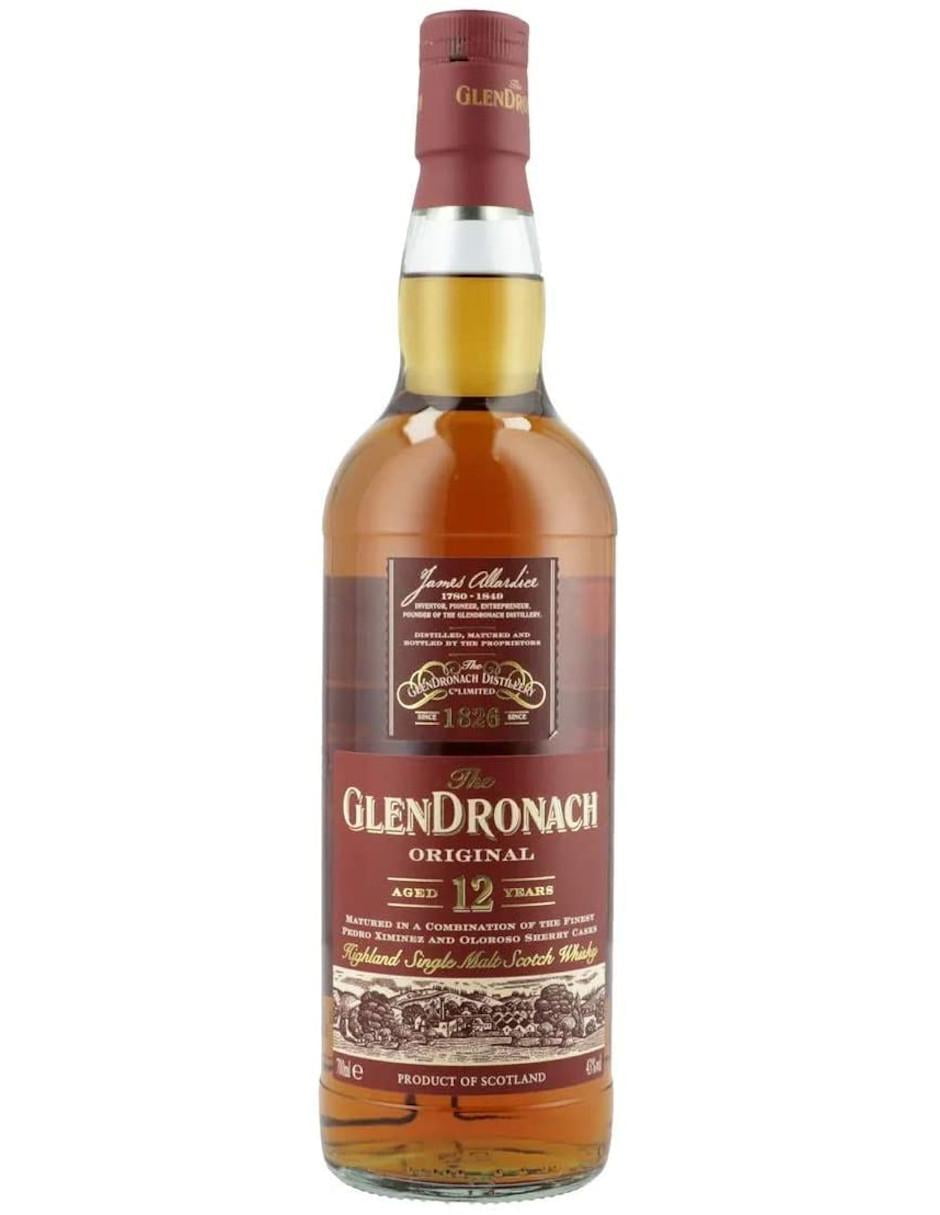 Pack de 6 Whisky Glendronach 12 años de 700ml Glendronach 12 Años 700ml ...