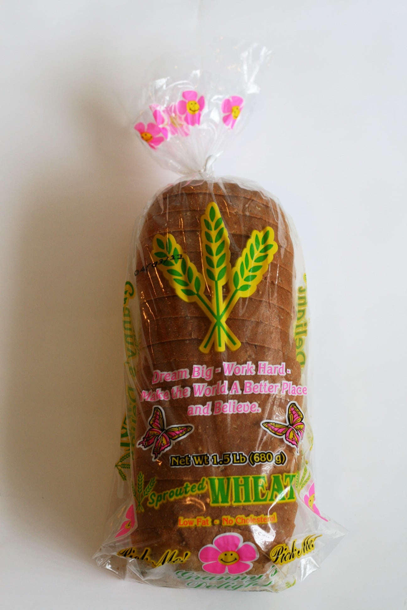 Granny's Delight Sprouted Wheat Bread Loaf, 24 oz, 18 Count - Walmart.com