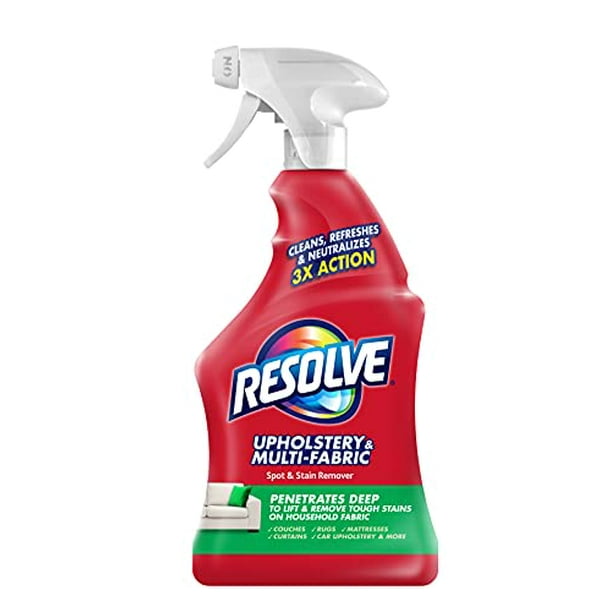 Resolve 22 fl oz Multi-Fabric Cleaner and Upholstery Stain Remover ...