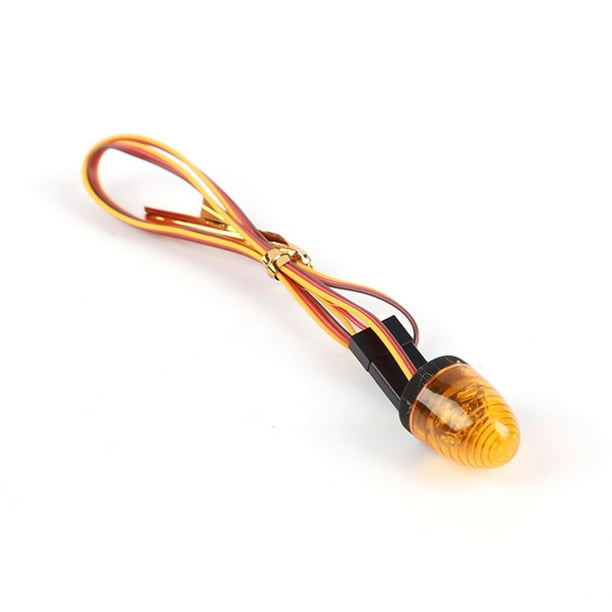 Peggybuy 4.8-6V Flashing LED Light for 1/10 1/8 1/14 HSP TAMIYA RC Car ...