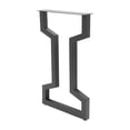 2PCS Steel Table Legs for Coffee & Dining Tables – 220.46lbs Capacity ...