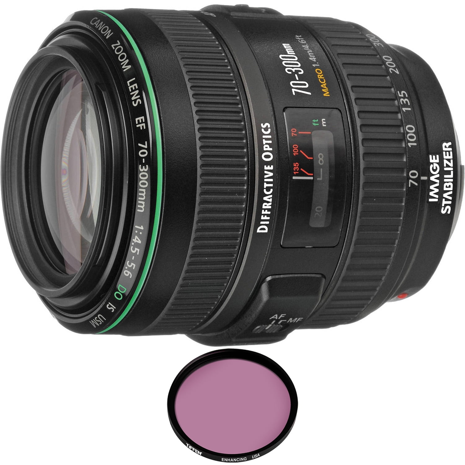 Canon EF 70 300mm F 4 5 5 6 DO IS USM Lens With Pro Filter Certified