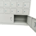 INTSUPERMAI Steel 40-Door Cell Phone Storage Station Lockers with Key ...