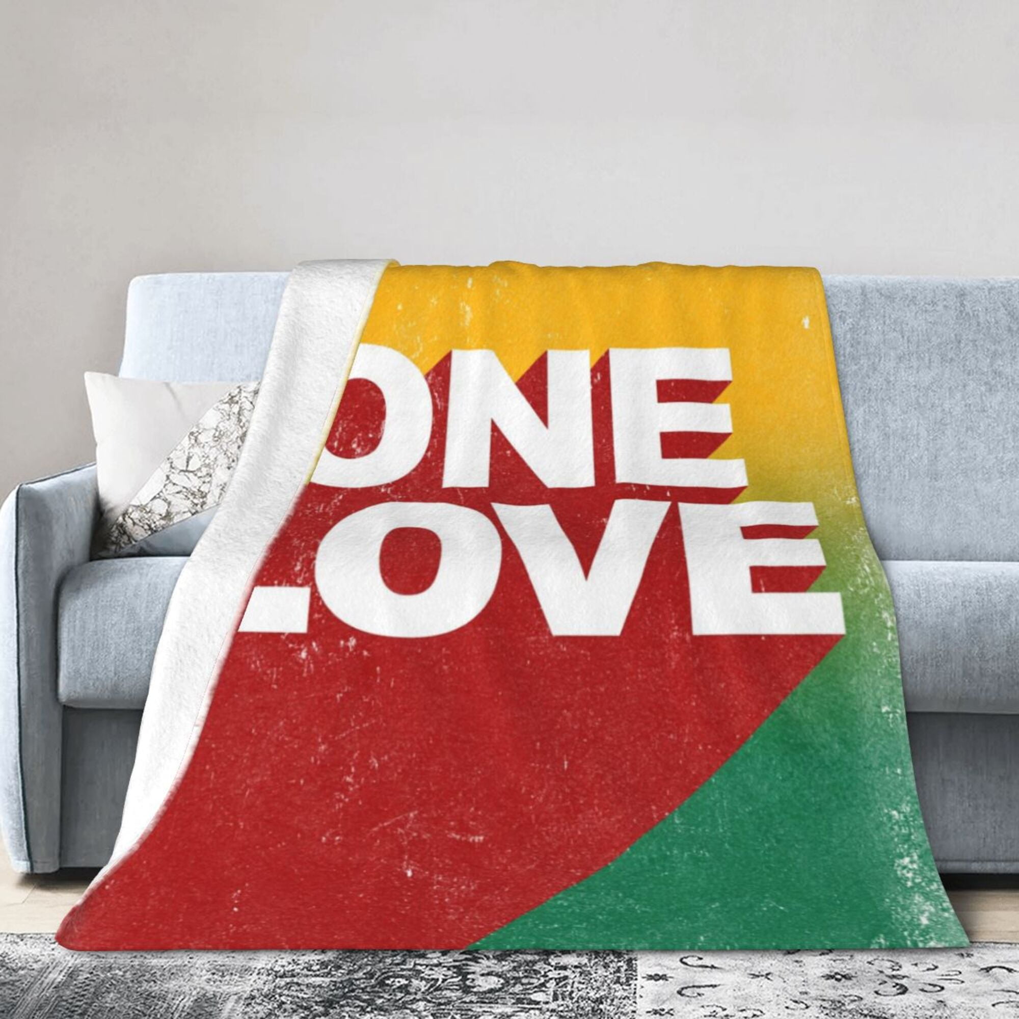 ZICANCN Anti-Pilling Flannel Bed Throw Blankets Poster Quote Reggae ...