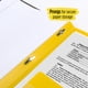 Five Star Stay-Put Plastic and Prong Folder, Harvest Yellow (340300E ...