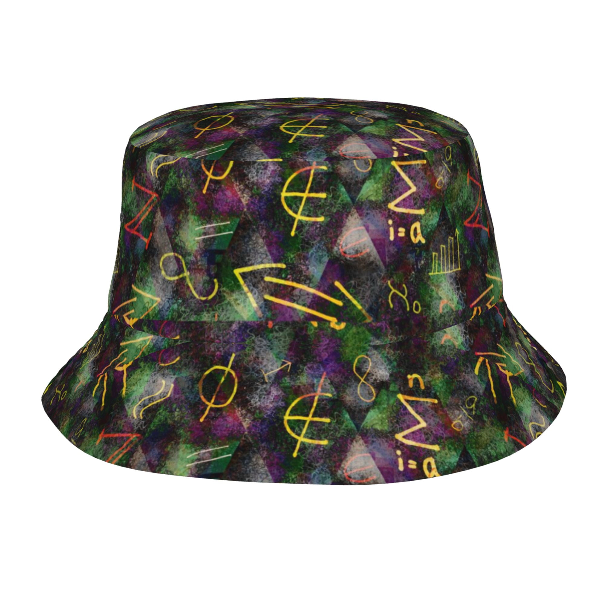 ZICANCN Mathematical Symbols Sunshade Bucket Hat , Unisex Print Double ...
