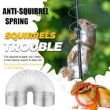 Tcwhniev Spring Metal Device for Outdoor Bird Feeders, Elastic Spring ...
