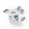 Cremo Barber Grade 5-Blade Mens Razor Cartridges with Pull-Back Trimmer ...