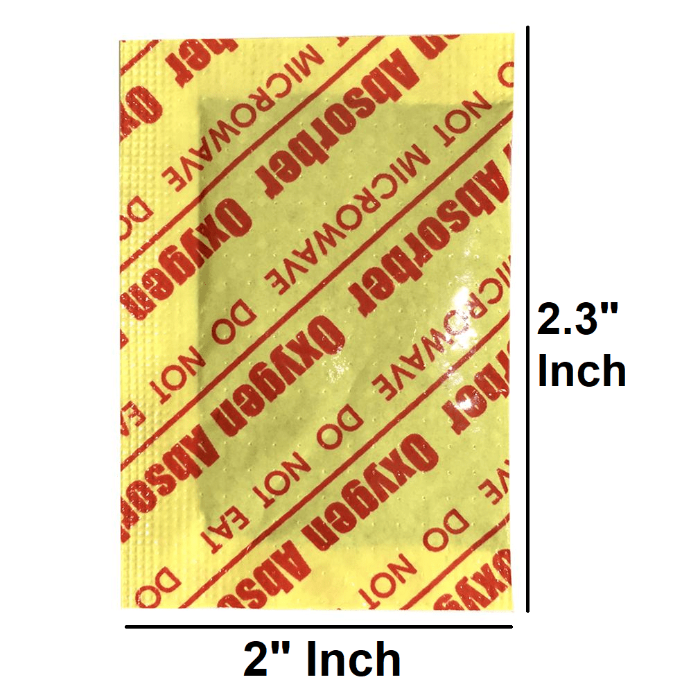 100 Packet 500CC Premium Oxygen Absorbers Food Storage Preservation ...