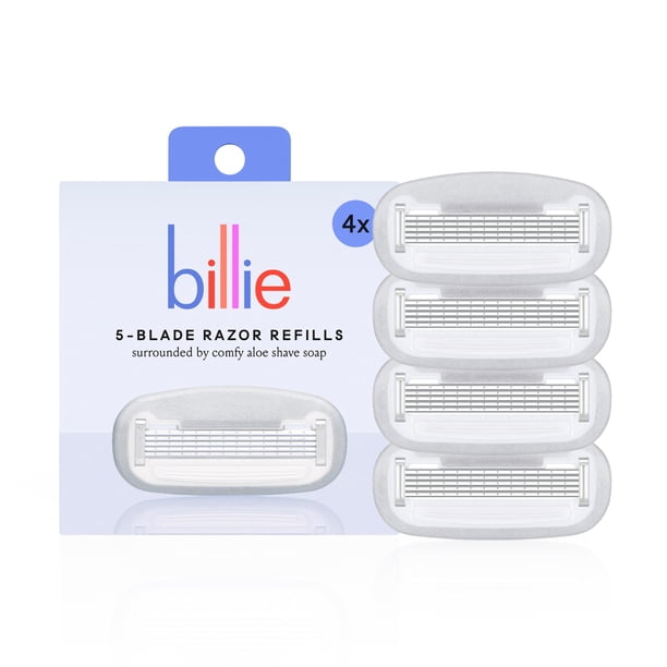 Billie Razor Refills 5 Blade Refill 4 Count