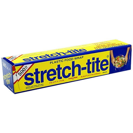 Stretch-Tite Premium Plastic Food Wrap, 500 sq ft - Walmart.com