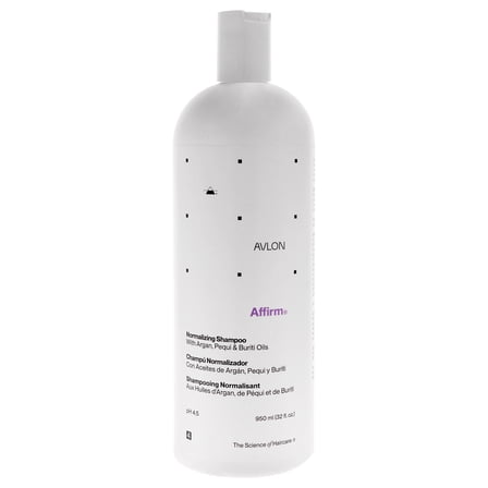 Avlon Affirm Normalizing Shampoo, 32 oz, pH Balanced, Color Indicator ...