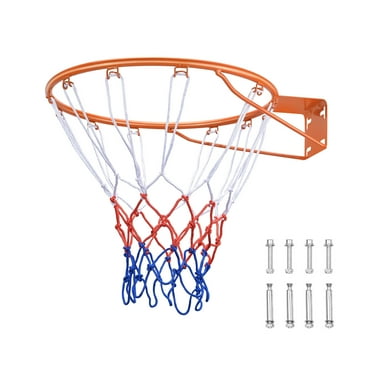 VEVOR Basketball Rim, Wall Door Mounted Basketball Hoop, Heavy Duty ...