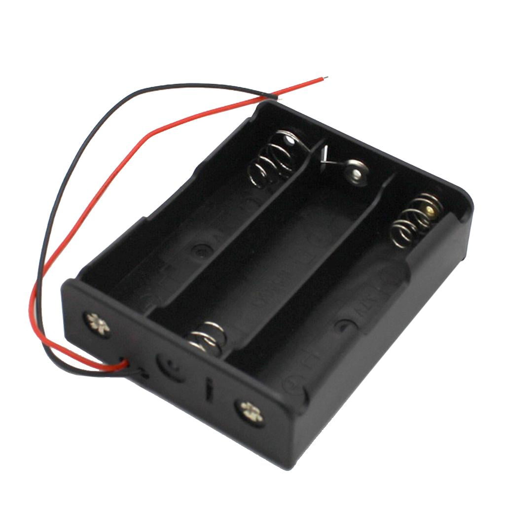 3 Solts 11.1V 18650 Caja de plástico para Caja de almacenamiento de de ...