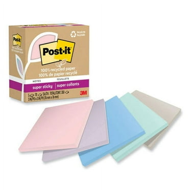 Simple Floral Sticky Note Pad Assortment / Set Of 5 Pastel Note Pads ...