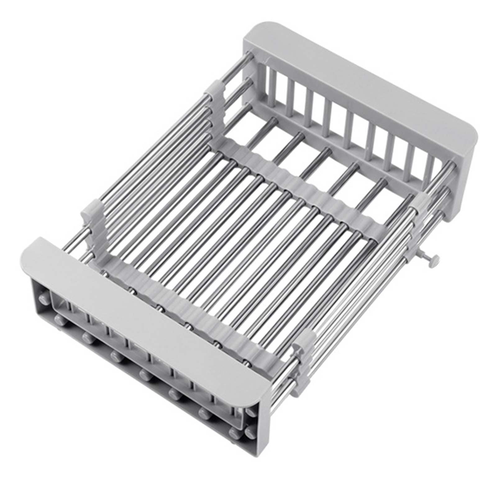 XunW Storage Rack Retractable Telescopic Dinning Room Pp Stainless ...