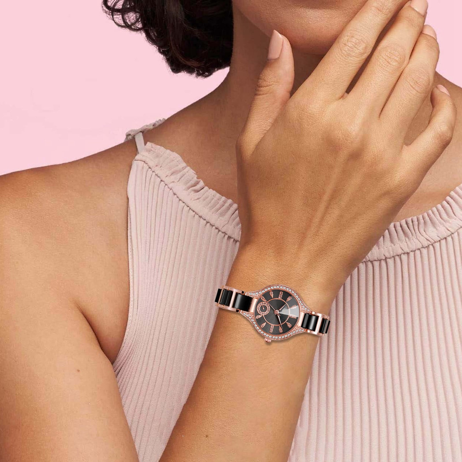 Click here for Chenjiaaa Stylish Womens Watch With Alloy Design F... prices