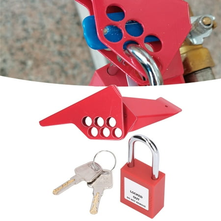 Valve Lockout Devices, 6 Holes Embedded Small Standard Ball Valve Lock ...
