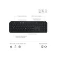 Logitech MX Keys S Wireless Keyboard, Low Profile, Fluid Precise Quiet Typing, Bluetooth, Black ...