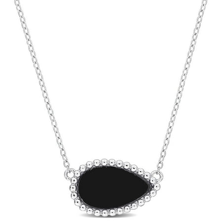 Everly Women's Cultured Pearl Sterling Silver Necklace - Walmart.com