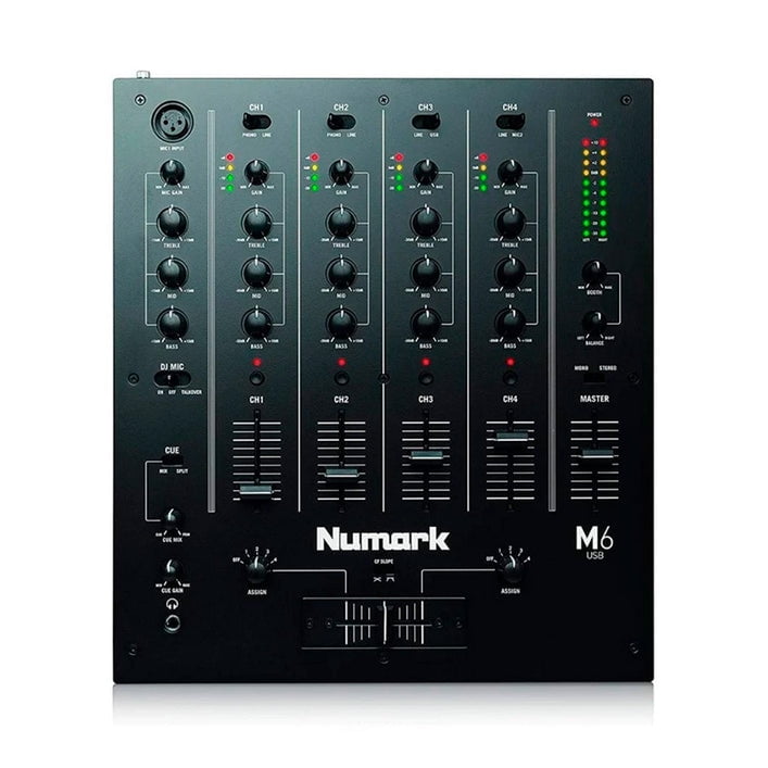 Mezcladora Numark M6USB BLACK 4 canales para DJ | Bodega Aurrera en línea
