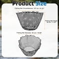 Uxcell Fishing Net Replacement, Foldable Fishing Replacement Netting ...