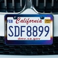2PCS Stainless Steel License Plate Frame Slim 12.4x6.3 Rust-Proof ...