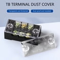 10Pcs Dustproof Wire Barrier Block Terminal Strips Cover Plastic ...