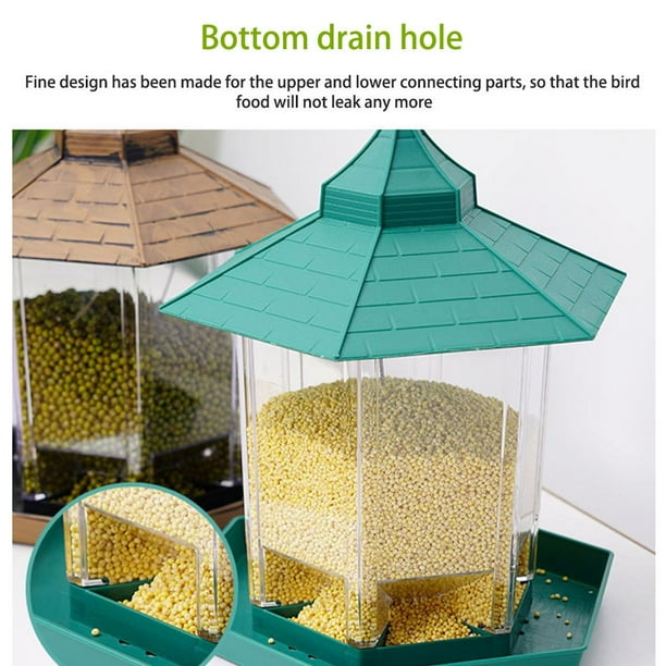 Bird Feeder Hanging Bird Food Wild Garden Bird Container Garden Bird ...