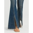 Jessica Simpson Women's Daisy Fitted Flare Jeans with Front Slits, 30.5 ...