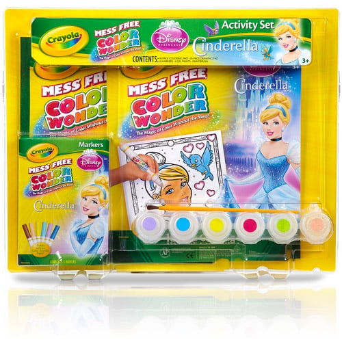 Crayola Color Wonder Cinderella Gift Set - Walmart.com