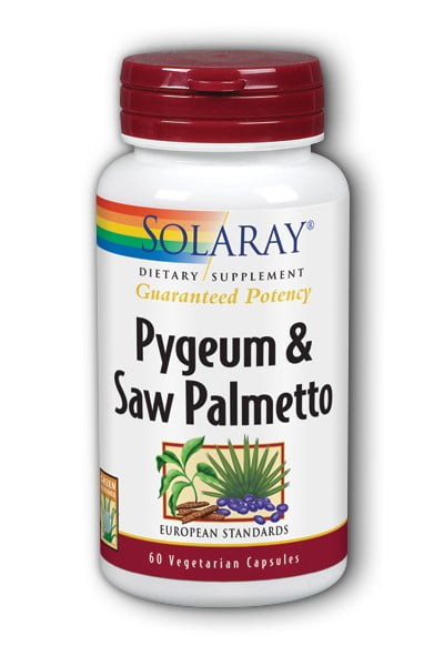Solaray Pygeum and Saw Palmetto Berry Extracts | Mens Health & Prostate ...