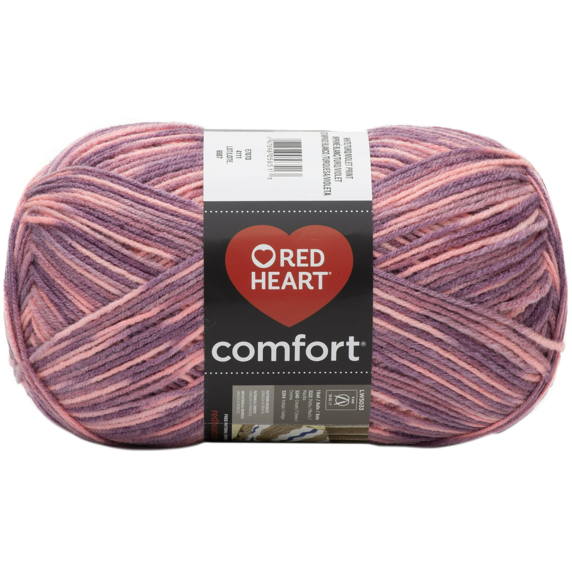 Click here for Red Heart Comfort Yarn  Prints  Acrylic #4 Medium... prices