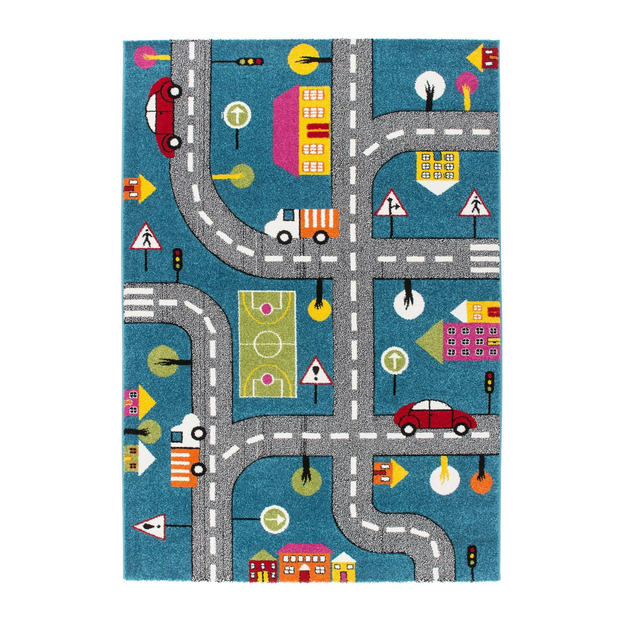 Click here for Ladole Rugs Adorable Kids Area Rug Carpet With Car... prices
