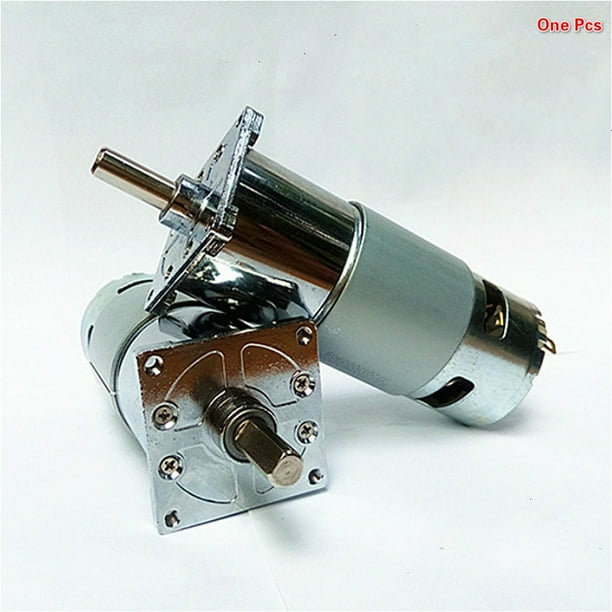 10-600 RPM High Torque DC Worm Geared Motor Micro Gear Motor 12V/24V ...