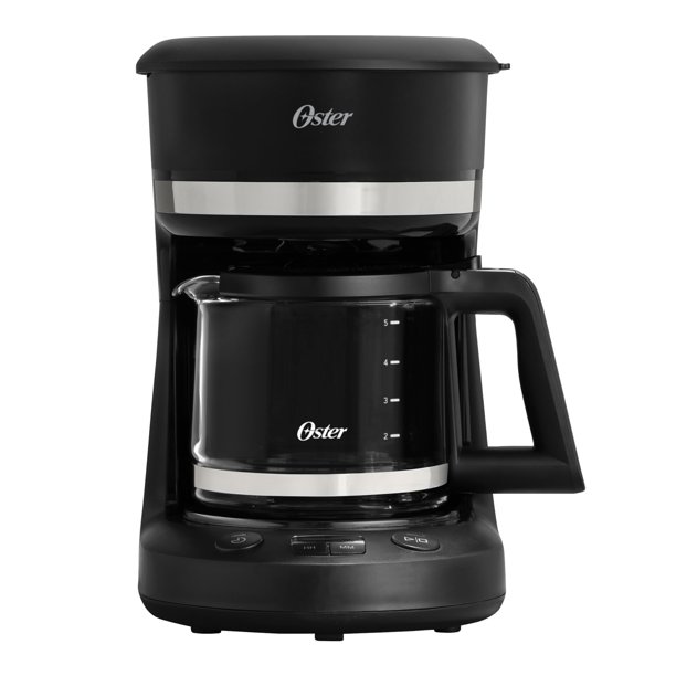 Oster Cafetera, Programable, de 5 Tazas de Capacidad, con Filtro ...