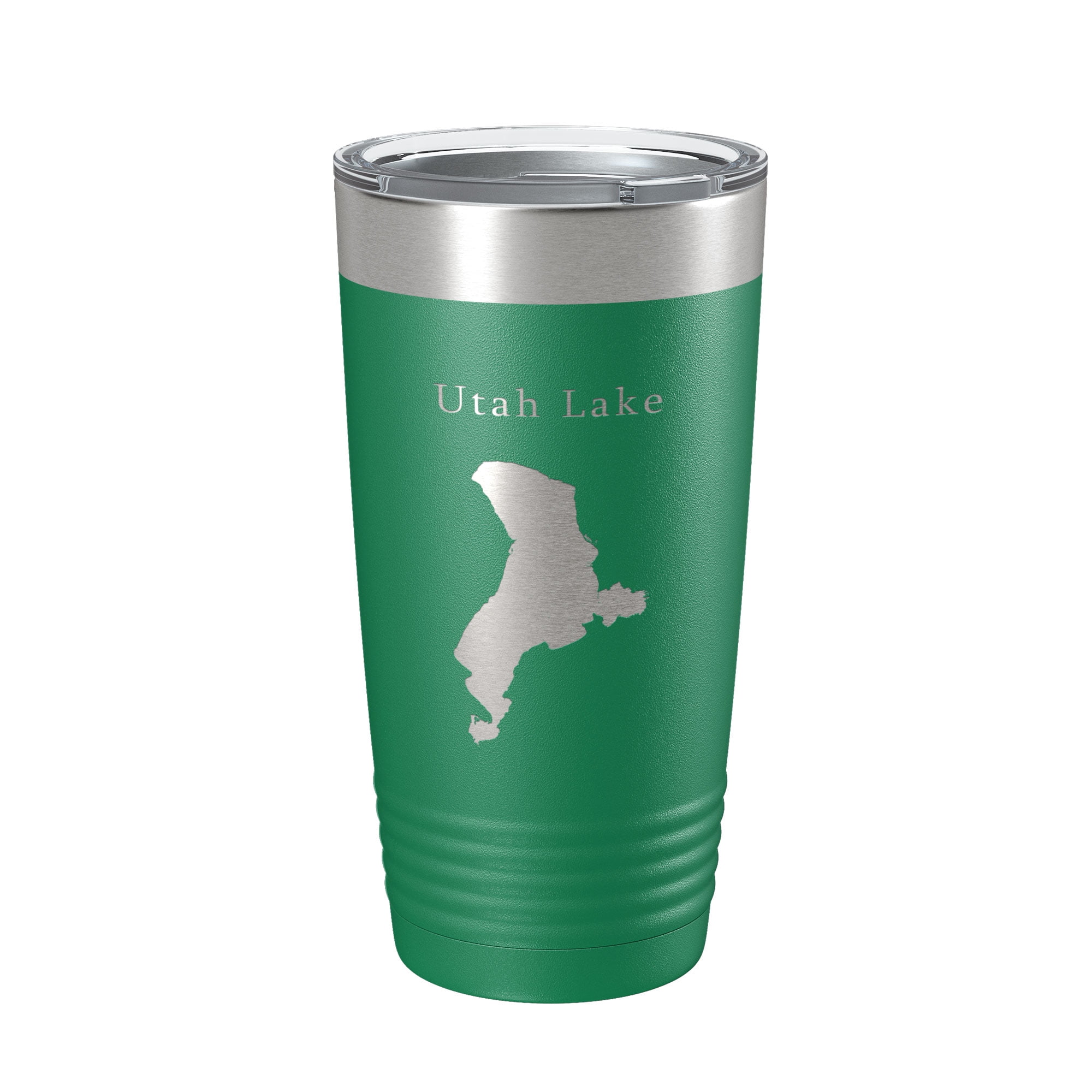 Utah Lake Map Tumbler Travel Mug Insulated Laser Engraved Coffee Cup ...
