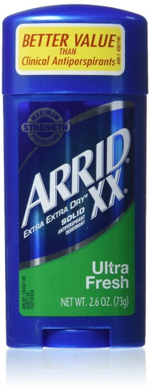 ARRID XX Anti-Perspirant Deodorant Solid Ultra Fresh 2.70 oz (Pack of 2 ...