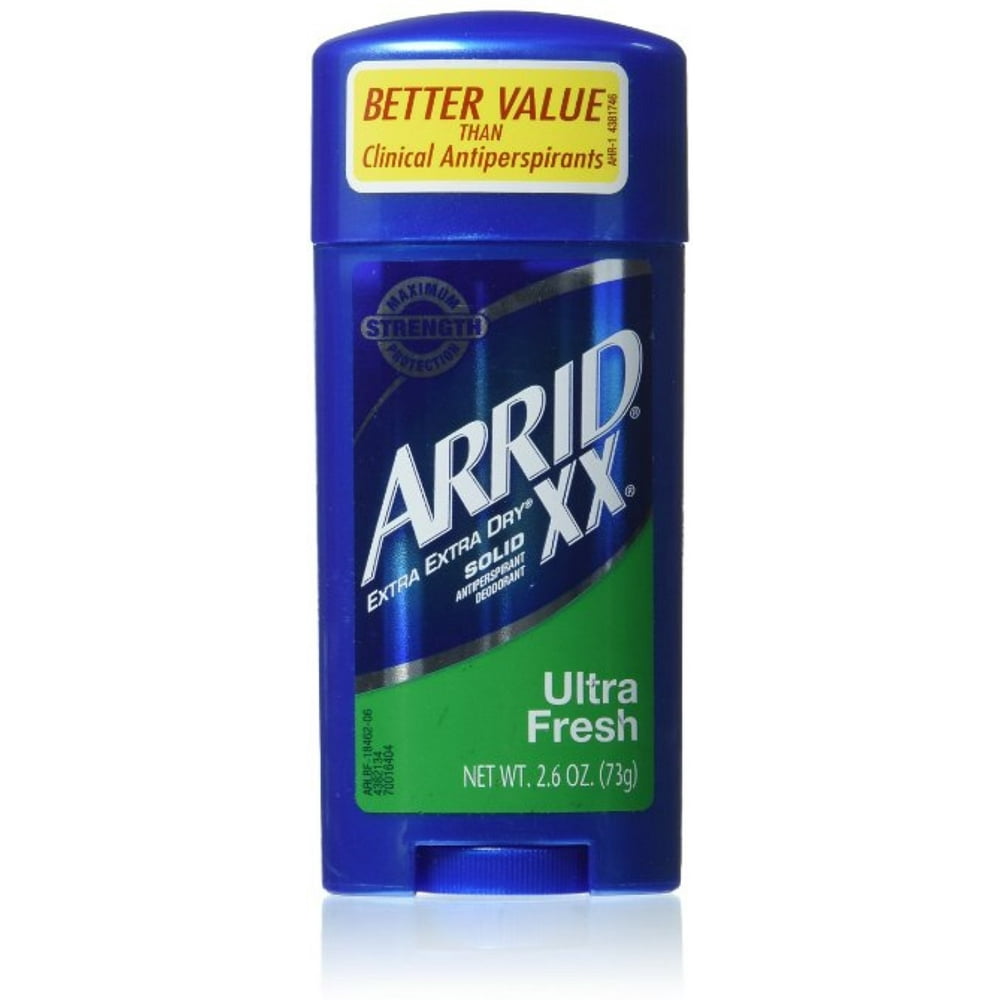 ARRID XX Anti-Perspirant Deodorant Solid Ultra Fresh 2.70 oz (Pack of 2 ...