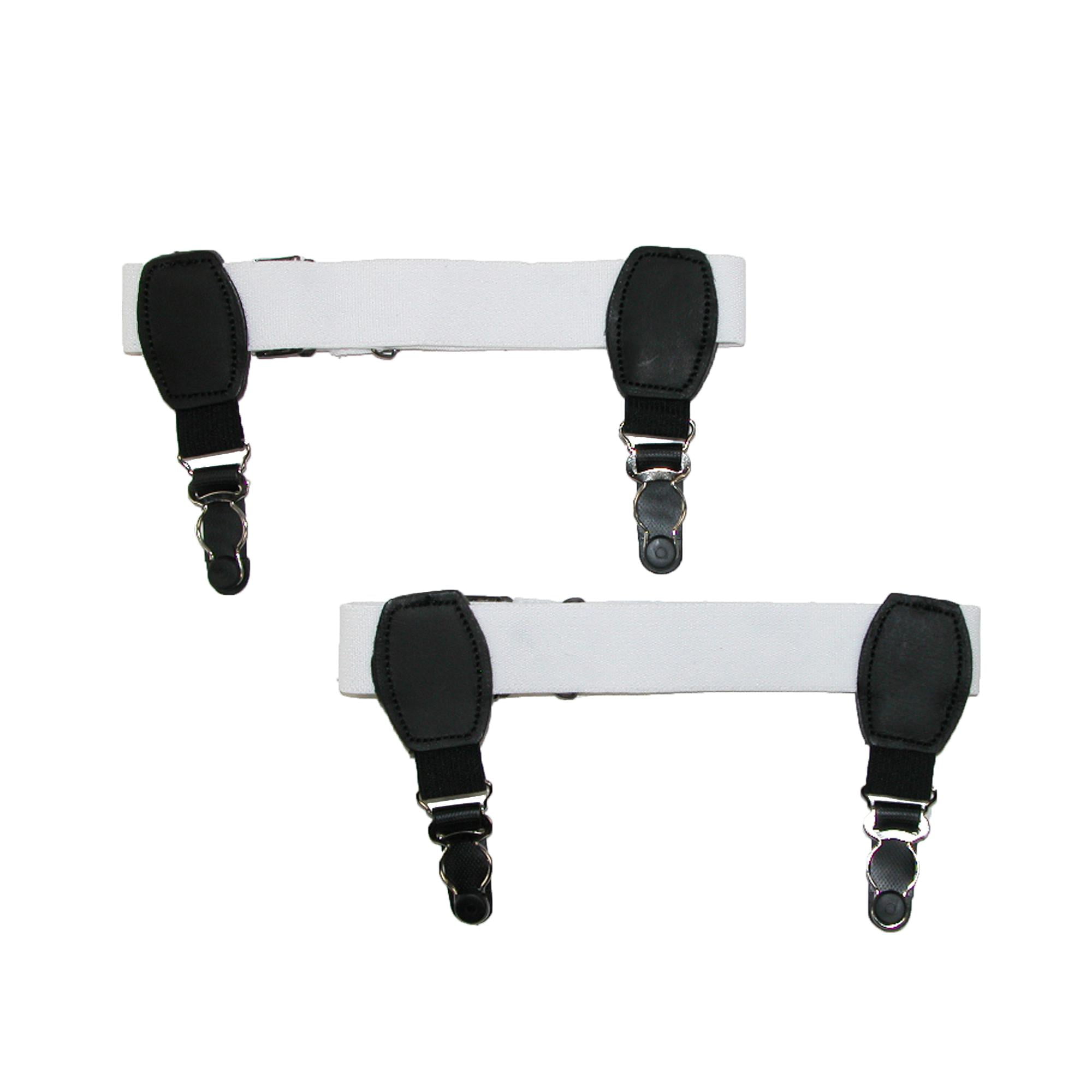 CTM® Elastic 1 Inch Double Clip Sock Garters | Walmart Canada